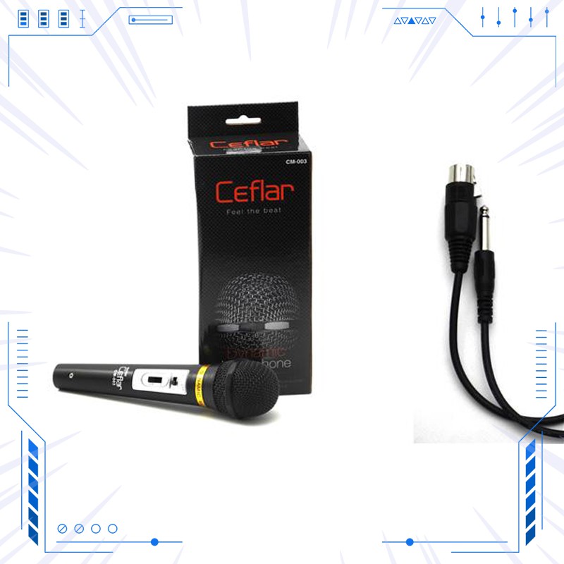 Ceflar Microphone ไมค์โครโฟน รุ่น CM-003 | Shopee Thailand