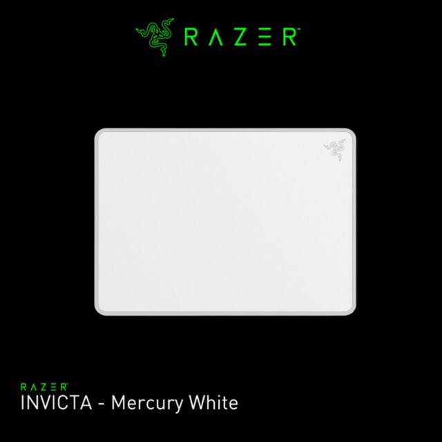 Razer Invinca Mercury White Gaming Mouse Mat | Shopee Thailand