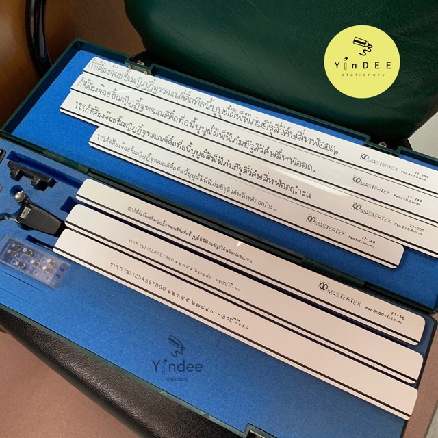 Mastertex Lettering set บรรทัดตัวอักษร ครบชุดใหญ่ | Shopee Thailand