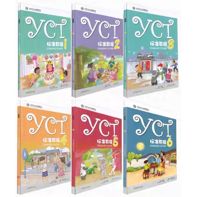 แบบเรียน YCT Standard Course เล่ม 1-6 | Shopee Thailand