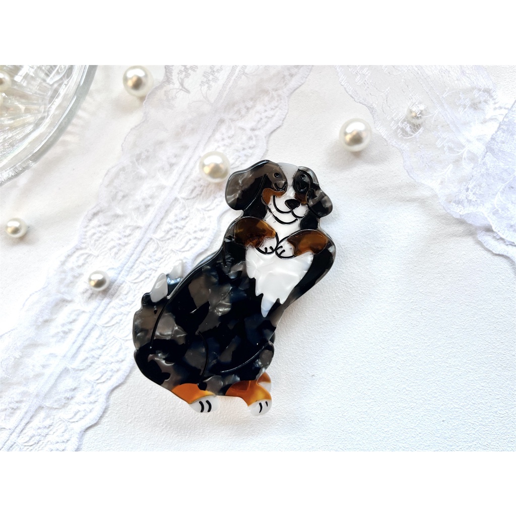 กิ๊บติดผม ลายการ์ตูนสุนัขคอร์กี้น่ารัก สไตล์เกาหลี สําหรับผู้หญิง ...