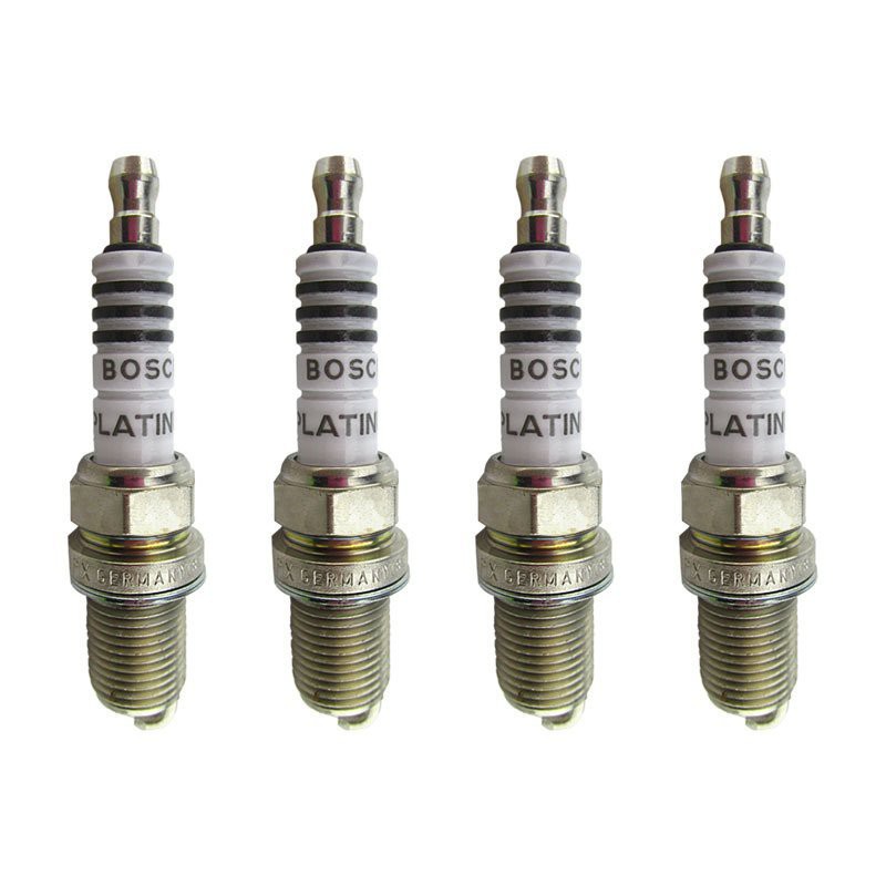 BOSCH หัวเทียน FR7DPX เขี้ยว PLATINUM (1 หัว ) (แพ็ค 4 หัว) [88767789 ...