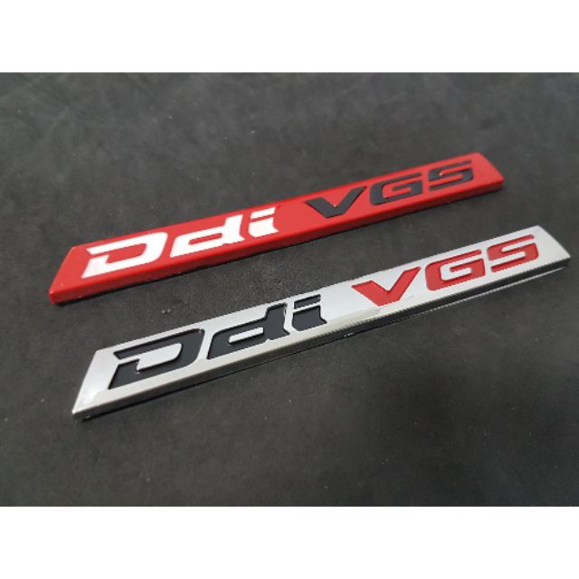 ราคาต่อ 1 ชิ้น โลโก้ อีซูซุ ดีแม็ค ดีดีไอ Ddi VGS BADGE ISUZU D-MAX 2.5 ...