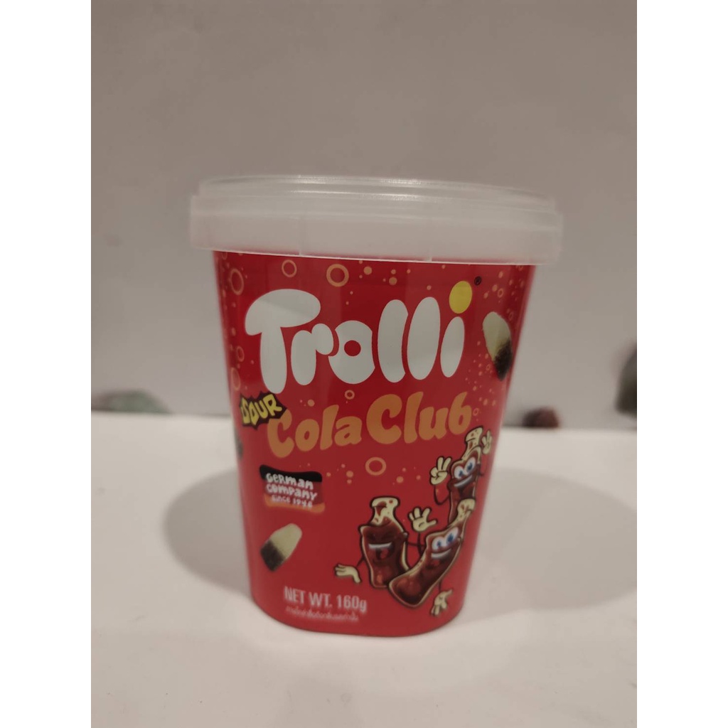 เยลลี่ทรอลี่ เยลลี่งู เยลลี่โคล่า Trolli Brite crawlers Gummi Candy ...