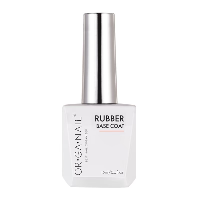 Rubber base coat OR•GA•NAIL สำหรับเสริมหน้าเล็บทำลายนูน overlay ...