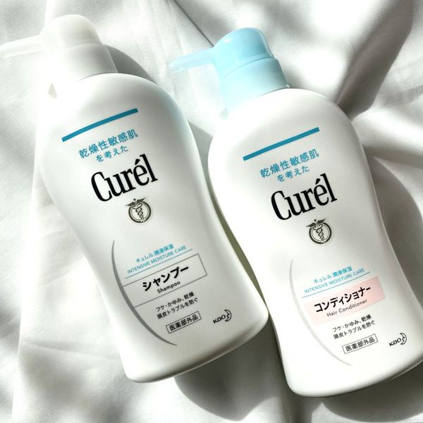 Curel Intensive Moisture Shampoo & Conditioner แชมพูและครีมนวดผม สำหรับ ...