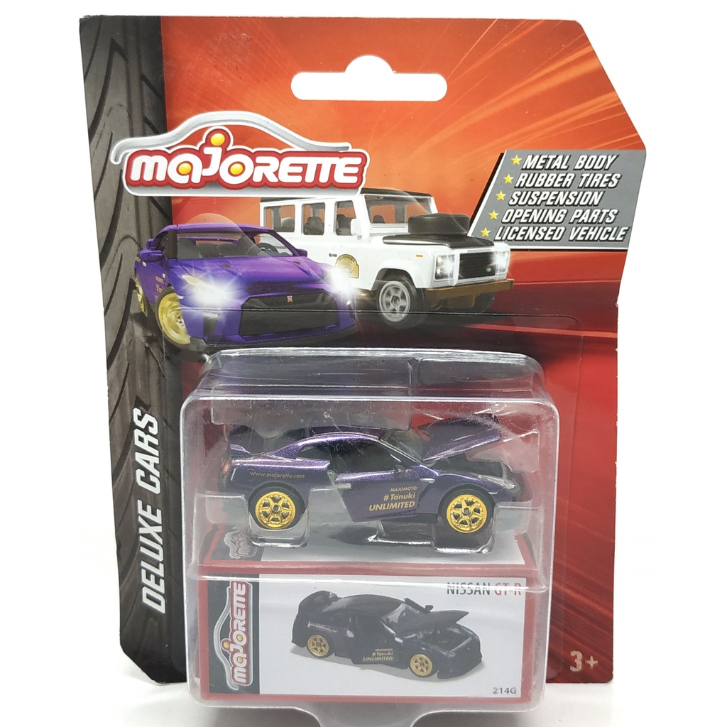 Majorette Nissan GT-R R35 - Majo Moto Tanuki Unlimited - Deluxe Car ...