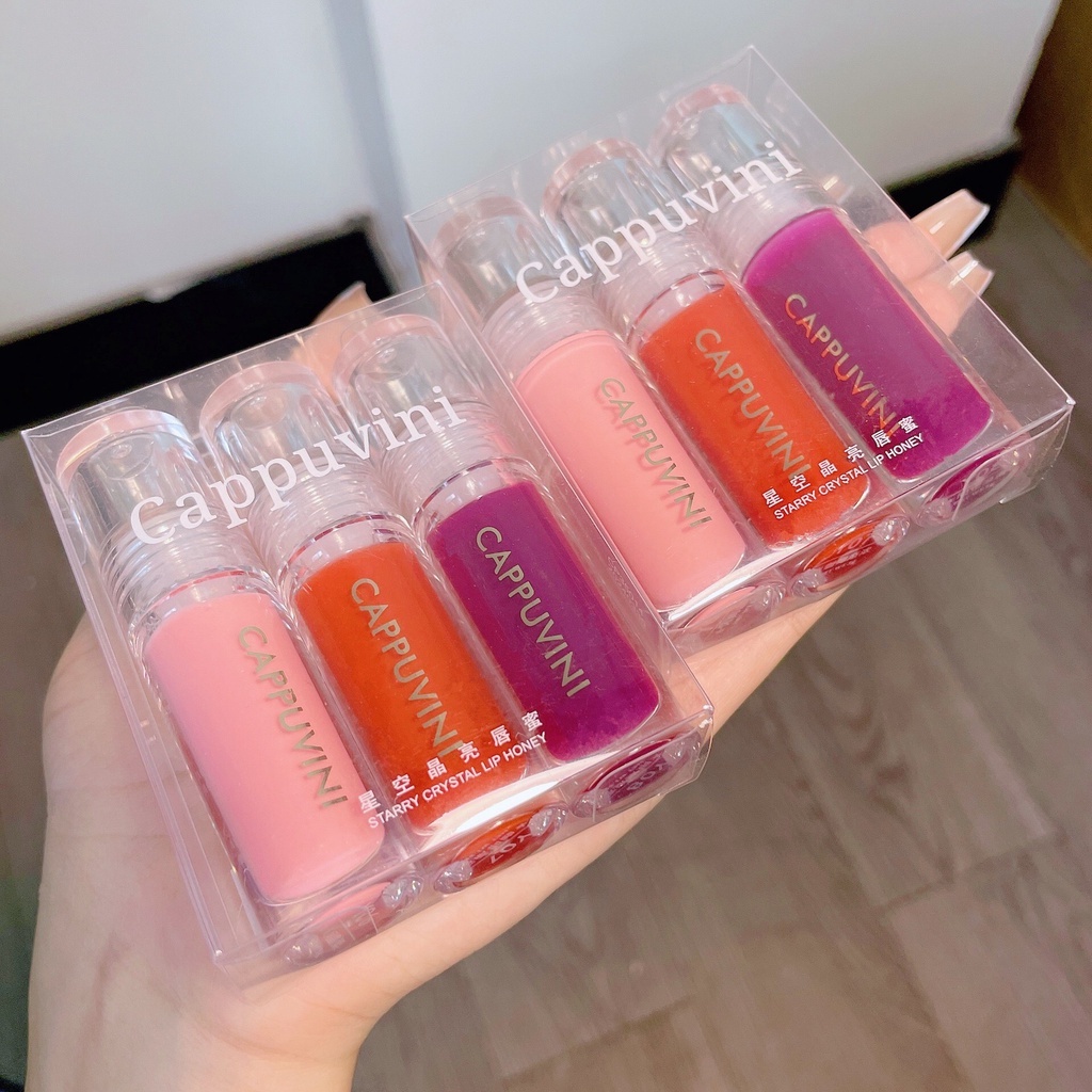 Cappuvini CP23 ลิปกลอส ลิปพลัมเปอร์ เติมเต็มร่องปาก ปากชุ่มชื้น อวบอิ่ม ...