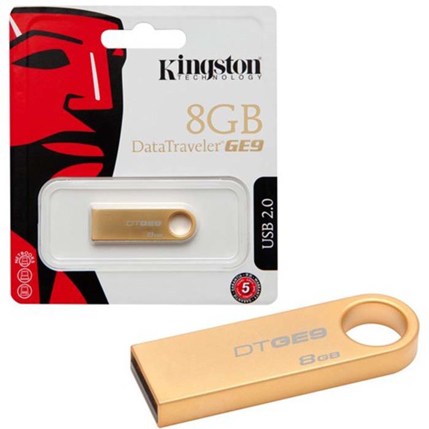 Kingston แฟลชไดร์ฟ 8 GB FLASH DRIVE GE9 (DTGE9/8GB) ของแท้ | Shopee Thailand