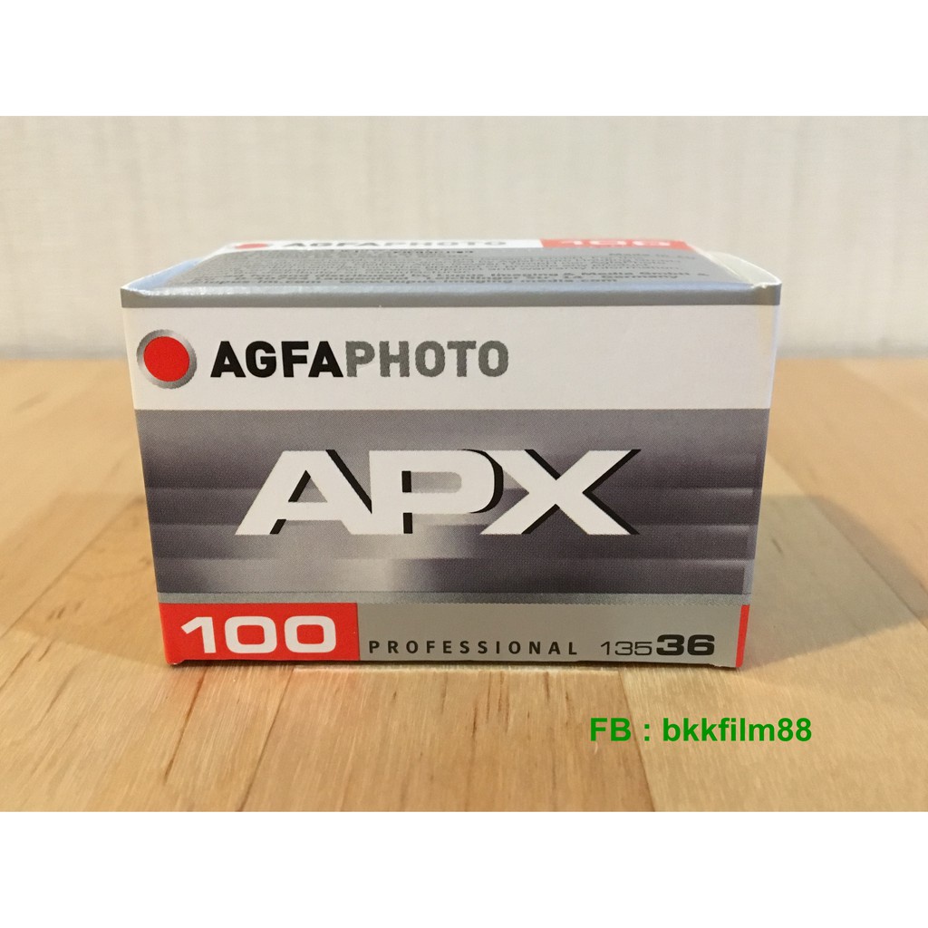 gs ฟิล์มขาวดำ AGFA APX 100 35mm 135-36 B&W Film ฟิล์มถ่ายรูป ฟิล์ม ...