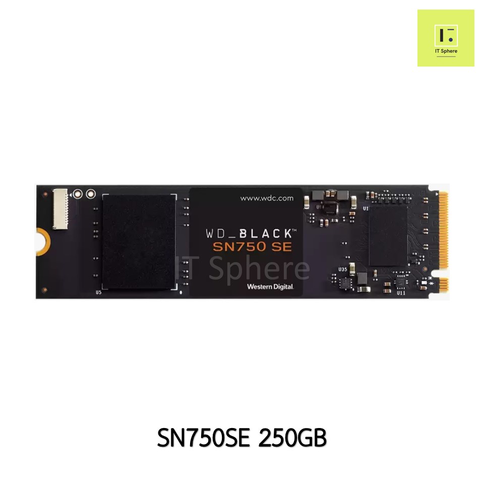 SSD M.2 WD BLACK SN750 SE 250GB NVMe (GEN4) ของใหม่ มือ 1 sn750se ssd ...