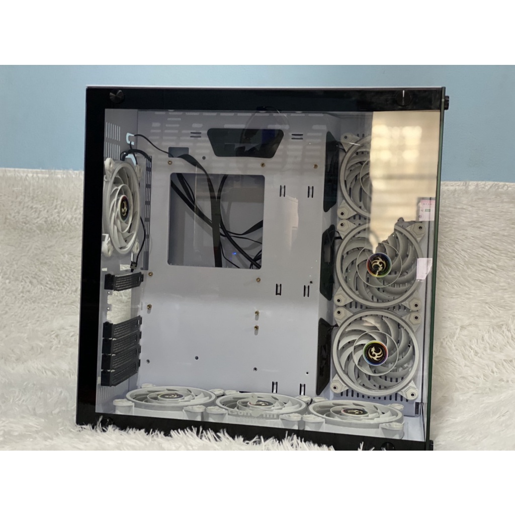 E-ATX CASE (NP) TSUNAMI 1262 PROTECTOR VISION GAMING (WHITE) | Shopee ...