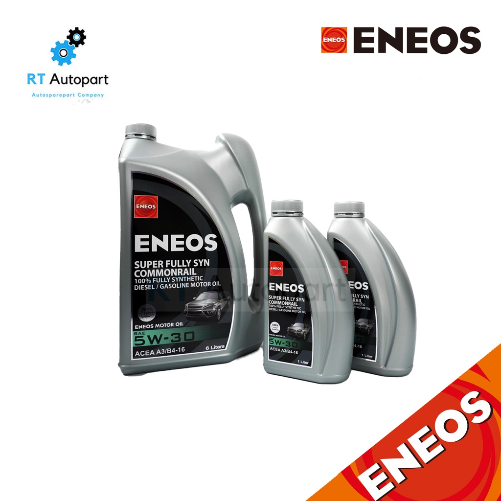 ENEOS น้ำมันเครื่องสังเคราะห์แท้ 100% เอเนออส ดีเซล 5w-30 6+2 / 5w-40 6 ...