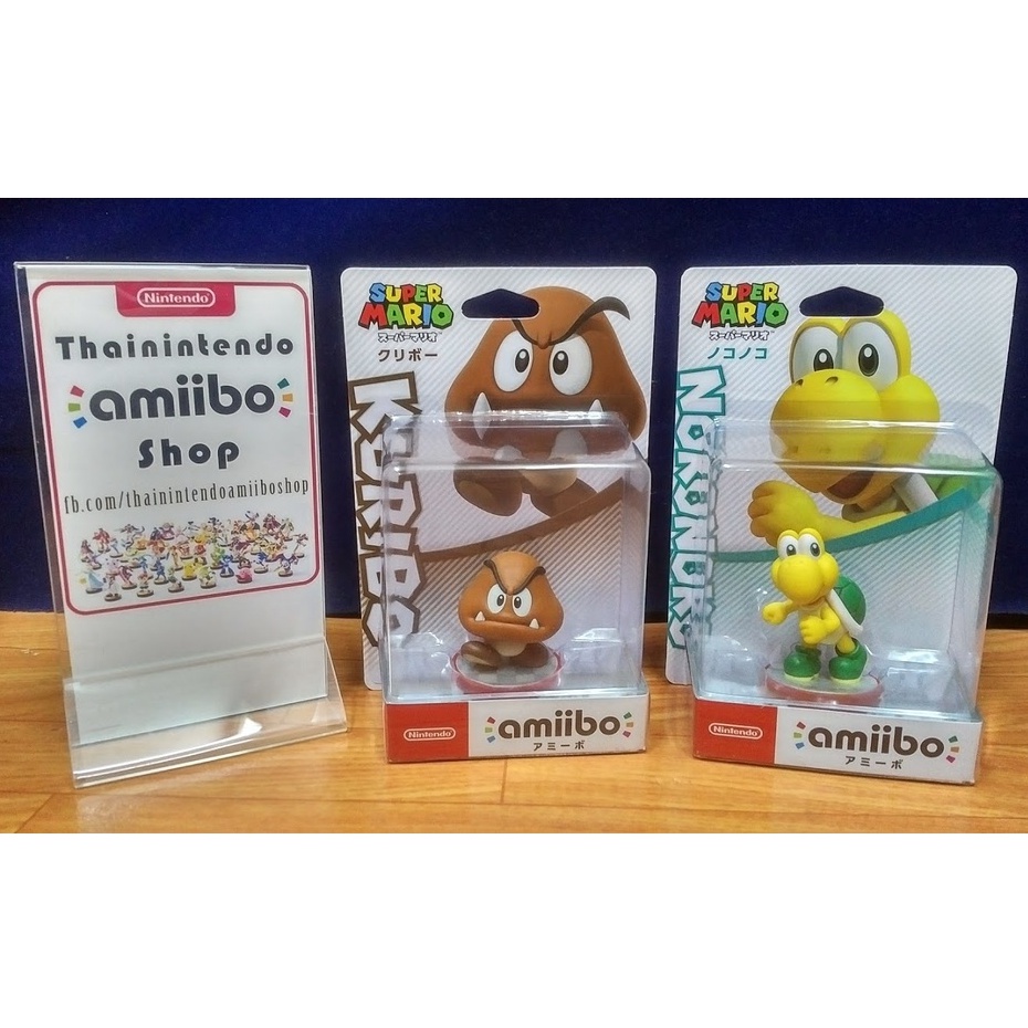amiibo Kuribo + Nokonoko (Goomba + Koopa Troopa) จาก Super Mario Bros ...