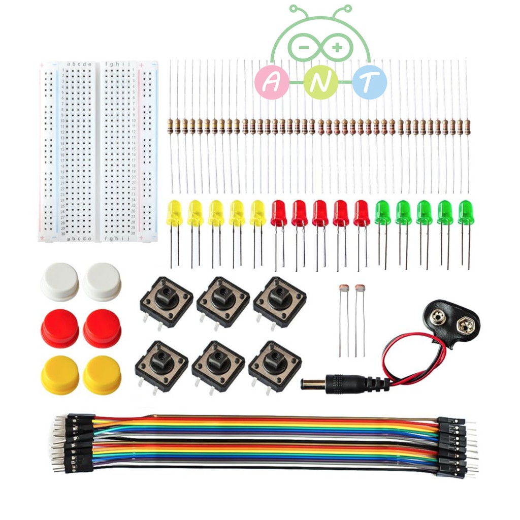 พร้อมส่ง-Starter Kit for Arduino UNO R3 Mini Breadboard LED Jumper Wire ...