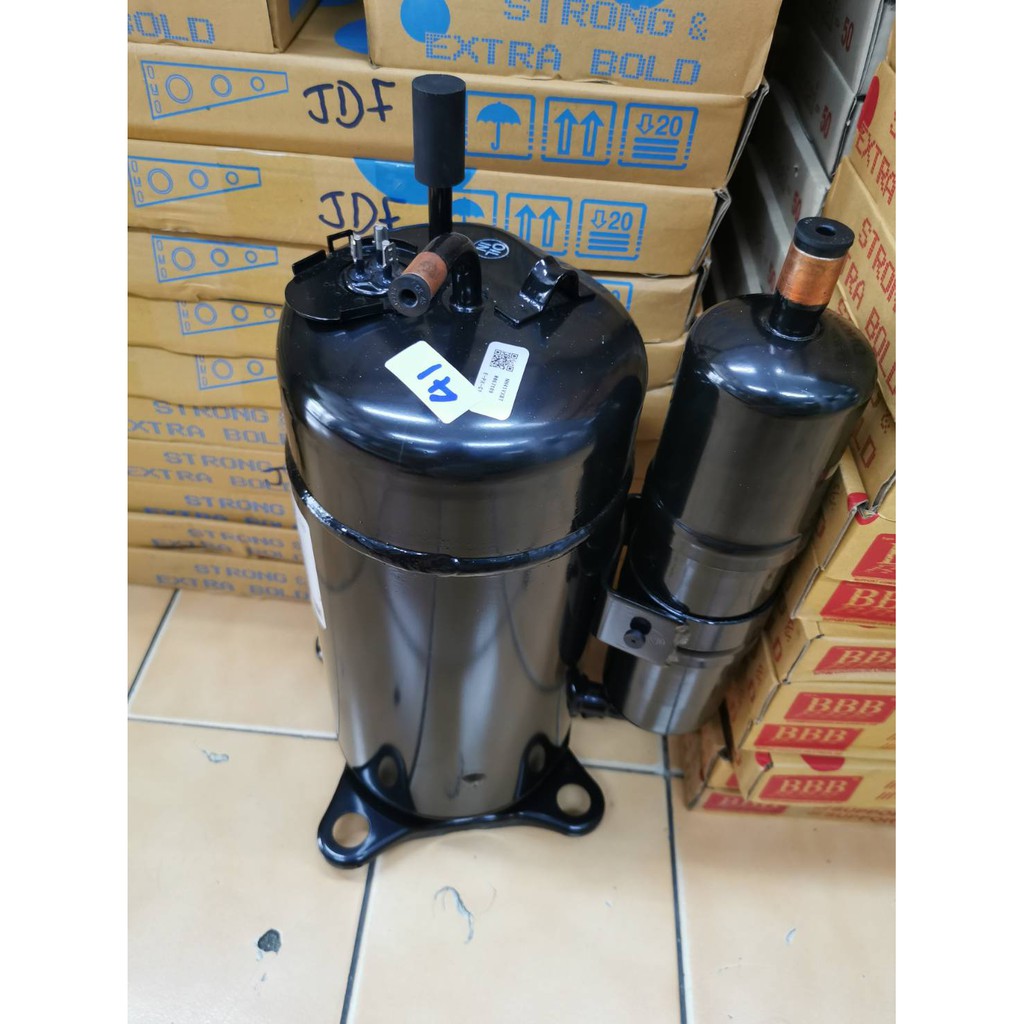 คอมเพรสเซอร์ มิตซู โรตารี่ Mitsubishi Rotary NH-41 25000 BTU R-22 220 ...