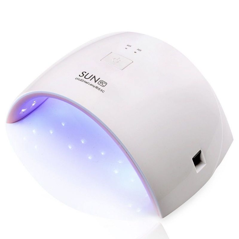 เครื่องอบเล็บเจล Sun 9c UV LED เครื่องอบเล็บ ชุดทำเล็บเจล ไฟLED 15ดวง ...