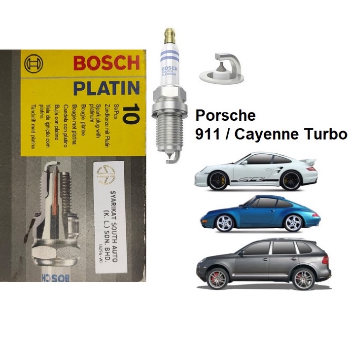 หัวเทียน FR6DPP332 0242240628 หัวเทียน Bosch Platinum Porsche Cayenne ...