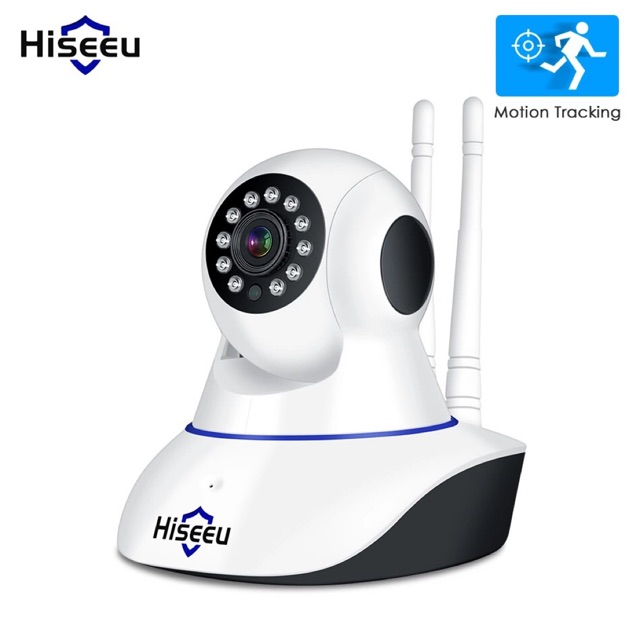 Hiseeu IP camera 1080P กล้องวงจรปิดไร้สายดูผ่านมือถือ | Shopee Thailand