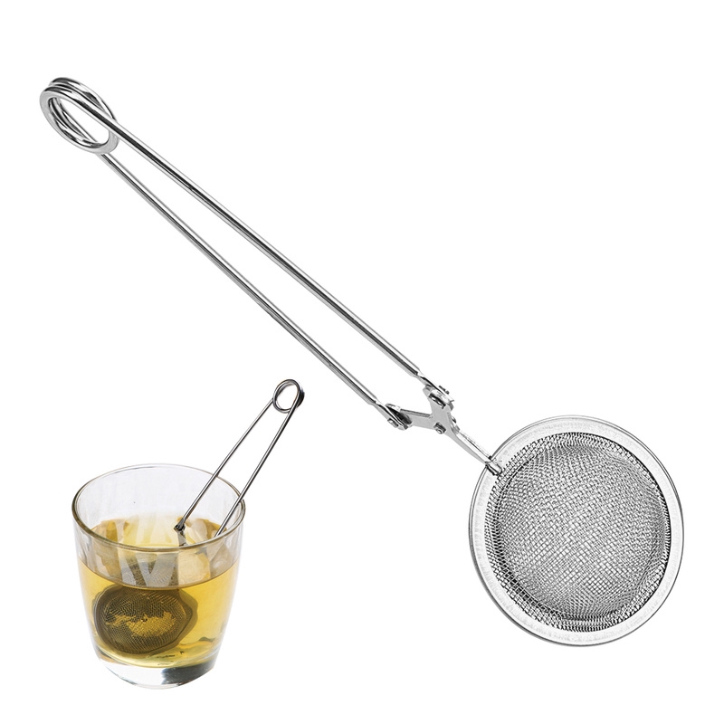 Stainless Steel Teapot Tea Strainer / Tea Infuser Sphere Mesh / Handle ...