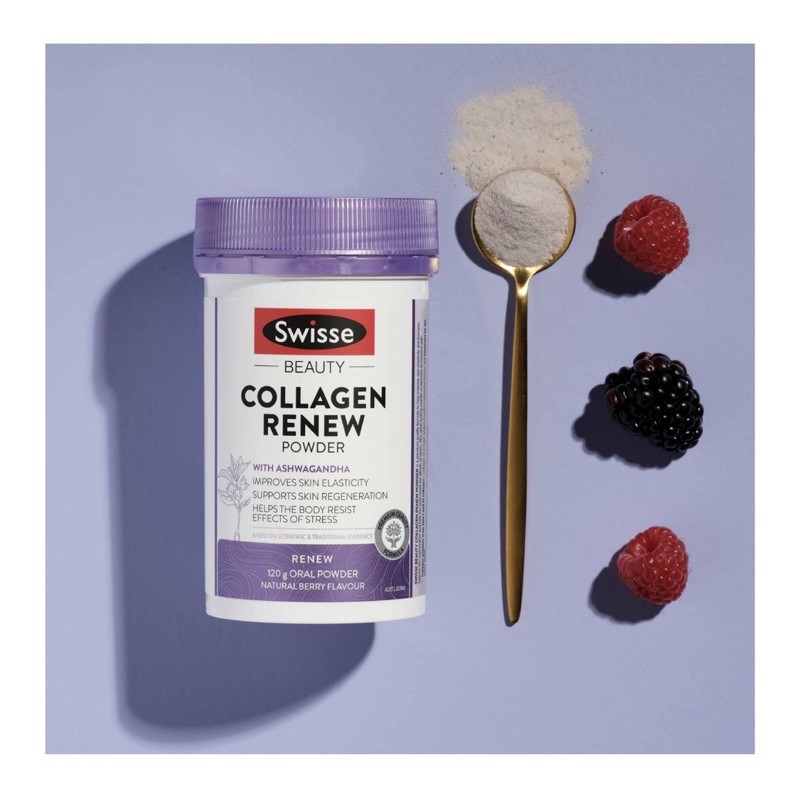 คอลลาเจนSwisse Renew powder ของแท้จากออสเตรเลีย expired 07/2025 ...
