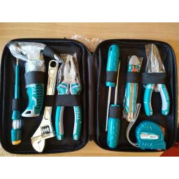 Total ชุดเครื่องมือช่าง อเนกประสงค์ พร้อมกระเป๋า 9 ชิ้นชุด รุ่น ...