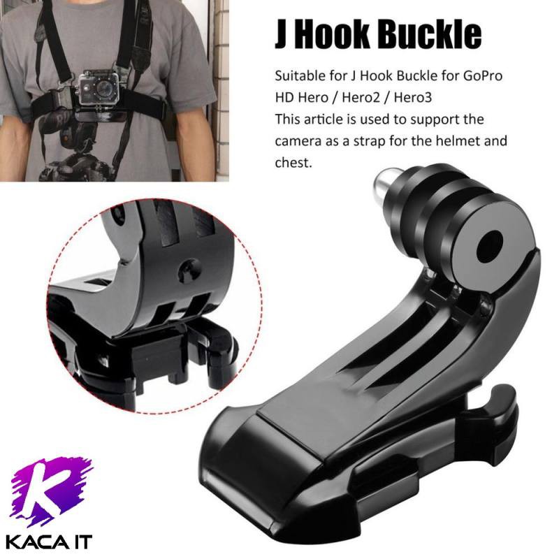 J HOOK BUCKLE MOUNT ขาต่อกล้อง GOPRO ขางอ รูปตัว J 1ชิ้น | Shopee Thailand