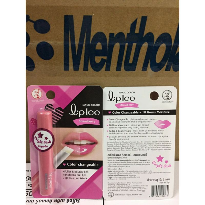 Lip ice Magic Color ลิปไอซ์ เมจิค คัลเลอร์ 2g. | Shopee Thailand