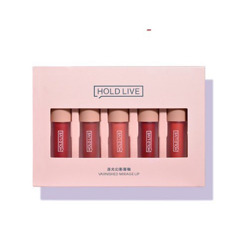Hold LIVE เซตลิปสติก เนื้อแมตต์ 5 สี | Shopee Thailand