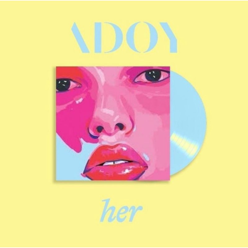 (Pre-order) vinyl ADOY : her EP (Korean Edition) Limited Edition 12นิ้ว ...