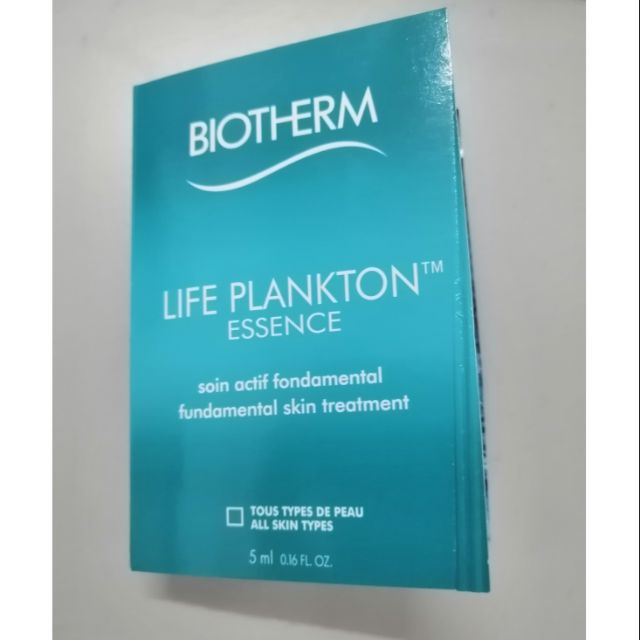 Btm-1. biotherm Life Plankton essence fundamental skin treatment (ทุก ...