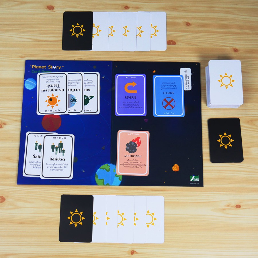Planet Story Card Game การ์ดเกมเรื่องของดาวเคราะห์ในระบบสุริยะจักรวาล ...