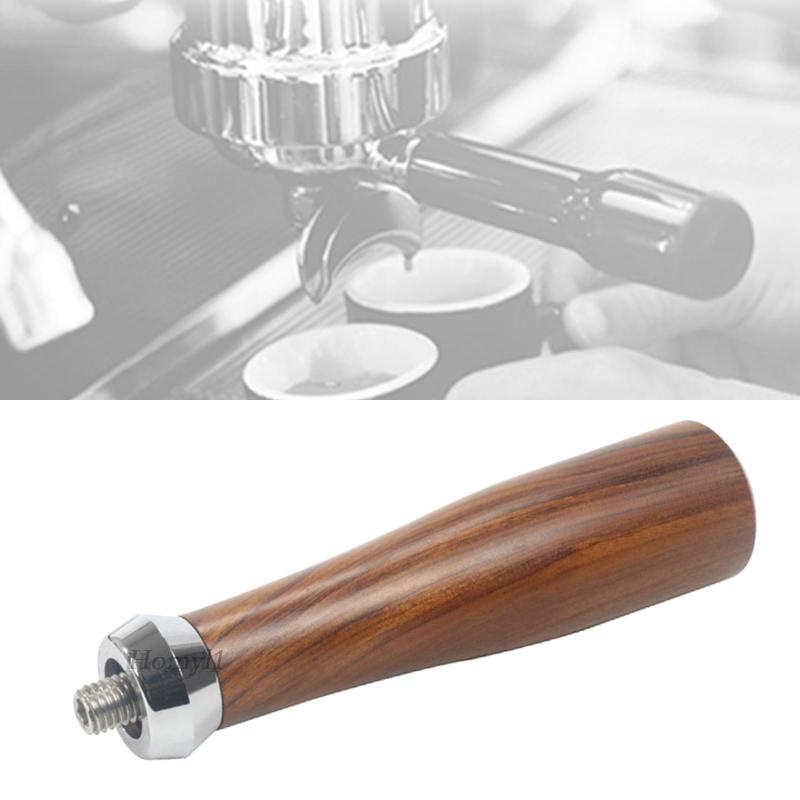[HOMYL1] Solid Wood Portafilter Handles M10 Coffee Maker Tools Reusable ...