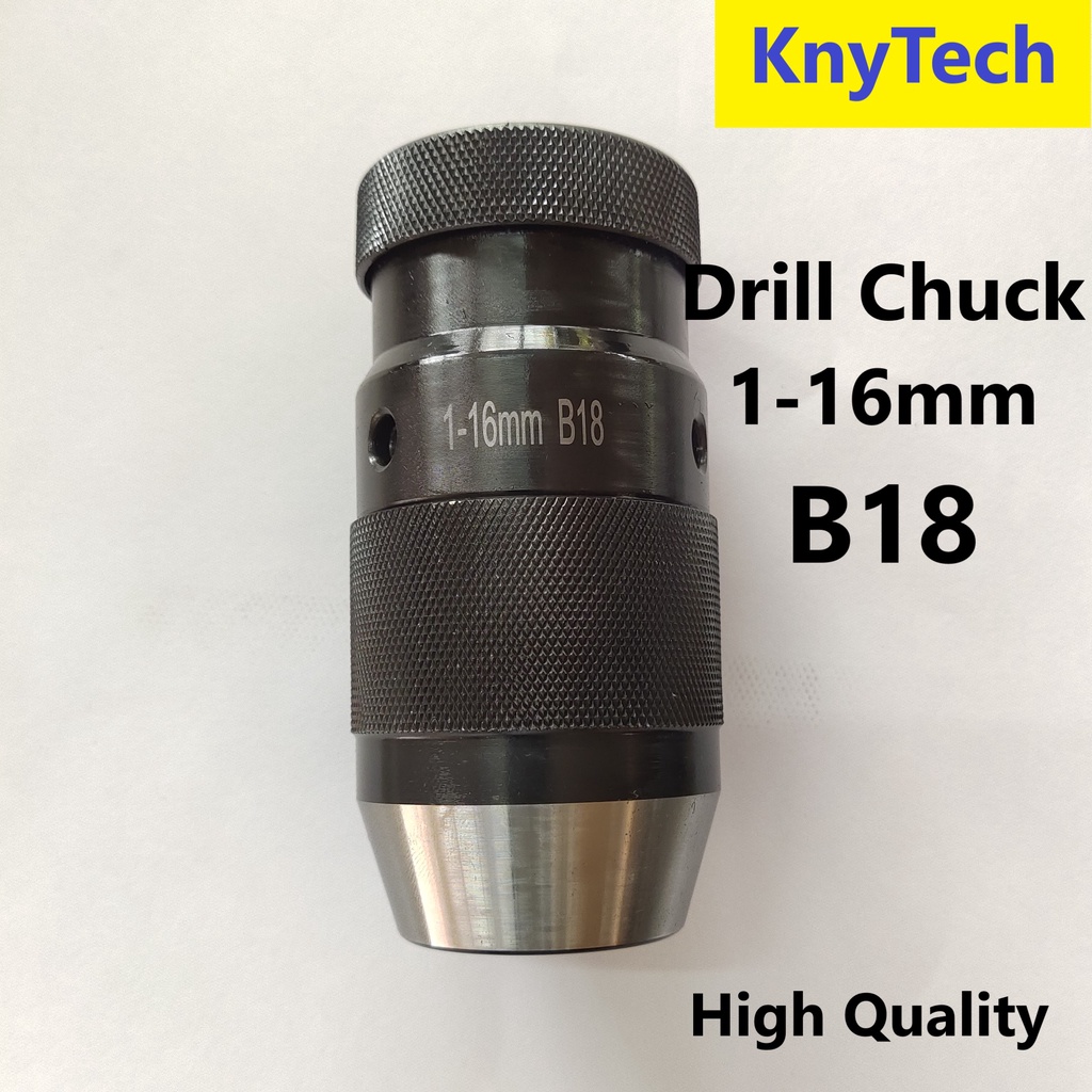 หัวจับสว่านบิดล็อกเครื่องกลึง มิลลี่ง แท่นเจาะ ขนาด 4 5 6หุน JT3 JT6 B16 B18 B22 Drill Chuck ...