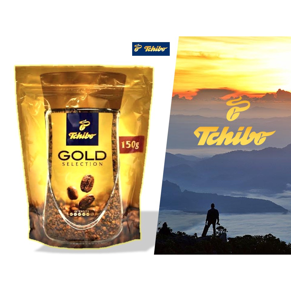 ทชิโบ โกลด์ ซีเล็คชั่น กาแฟนำเข้า จากเยอรมัน 150 กรัม Tchibo Gold ...