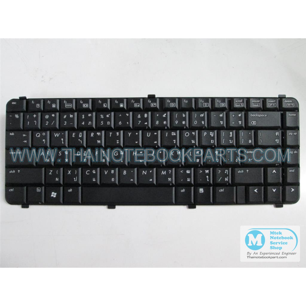 คีย์บอร์ดโน๊ตบุ๊ค HP 515, 510, 610, 615, Compaq 510, 610 - 9J.N2G82.M03 ...