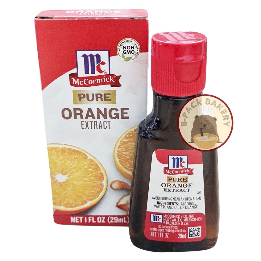 (29ml) แม็คคอร์มิค เพียว ออเร้นจ์ เอ็กซ์แทรค / McCormick Orange Extract ...