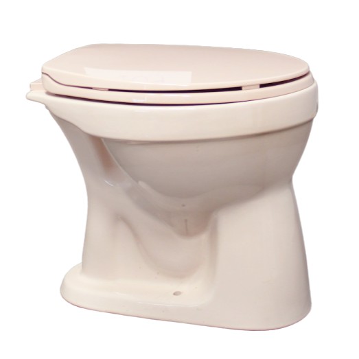 ชักโครก แบบนั่งราดน้ำ รุ่น KP01 VIVA PINK สีชมพู Pail Flush Toilet โถ ...