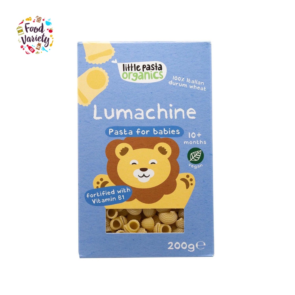 Little Pasta Organics Lumachine Pasta for Babies 200g เส้นพาสต้า ออแกน ...