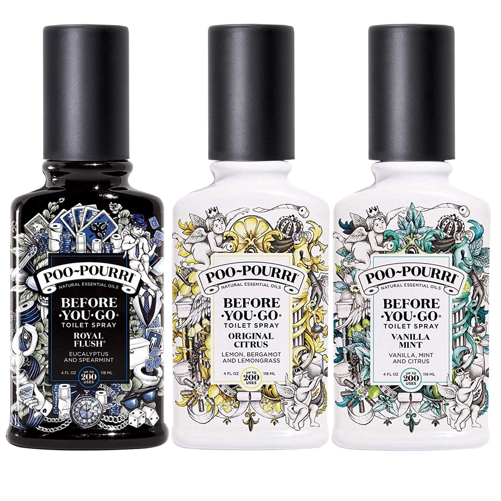 พร้อมส่ง ของแท้ Poo Pourri Before-You-Go Toilet Spray 10ml/41ml/59ml ...