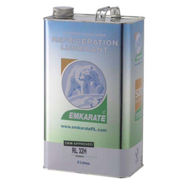 น้ำมันคอมเพรสเซอร์ ตราหมี EMKARATE Lubricant RL32H ขนาด 5 ลิตร For ...