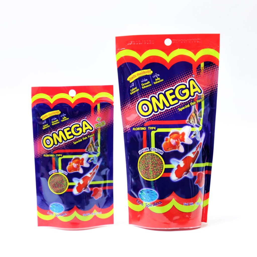 OMEGA อาหารปลาสวยงามทุกสายพันธุ์ | Shopee Thailand