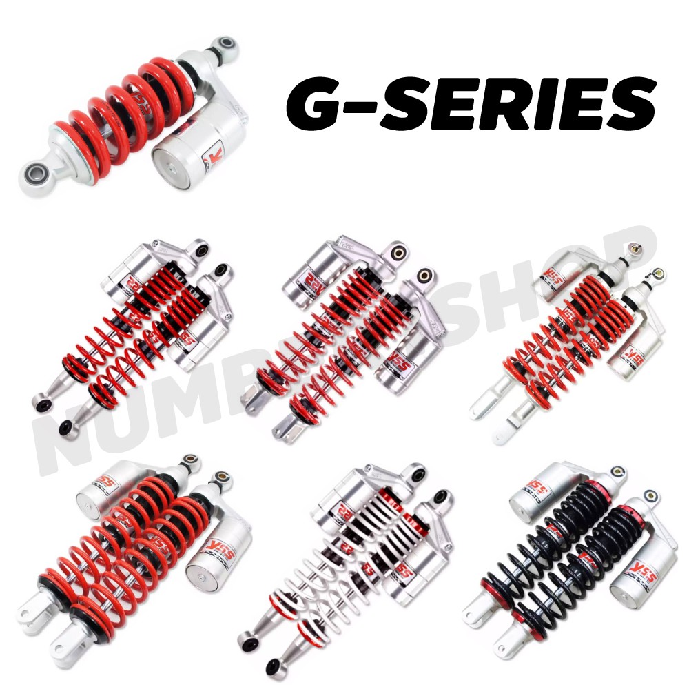 YSS โช๊คหลัง (แก๊ส) G-SERIES สำหรับ มีทุกรุ่น ของแท้จาก YSS | Shopee ...