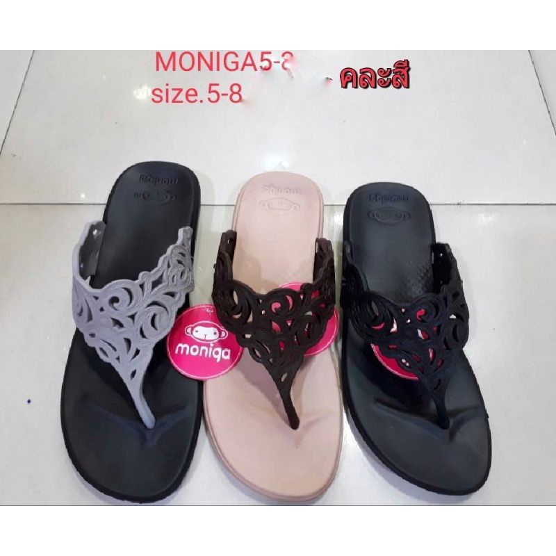 Monobo รองเท้าแตะหูหนีบ รุ่น Moniga 5.3 Size 5-8 | Shopee Thailand