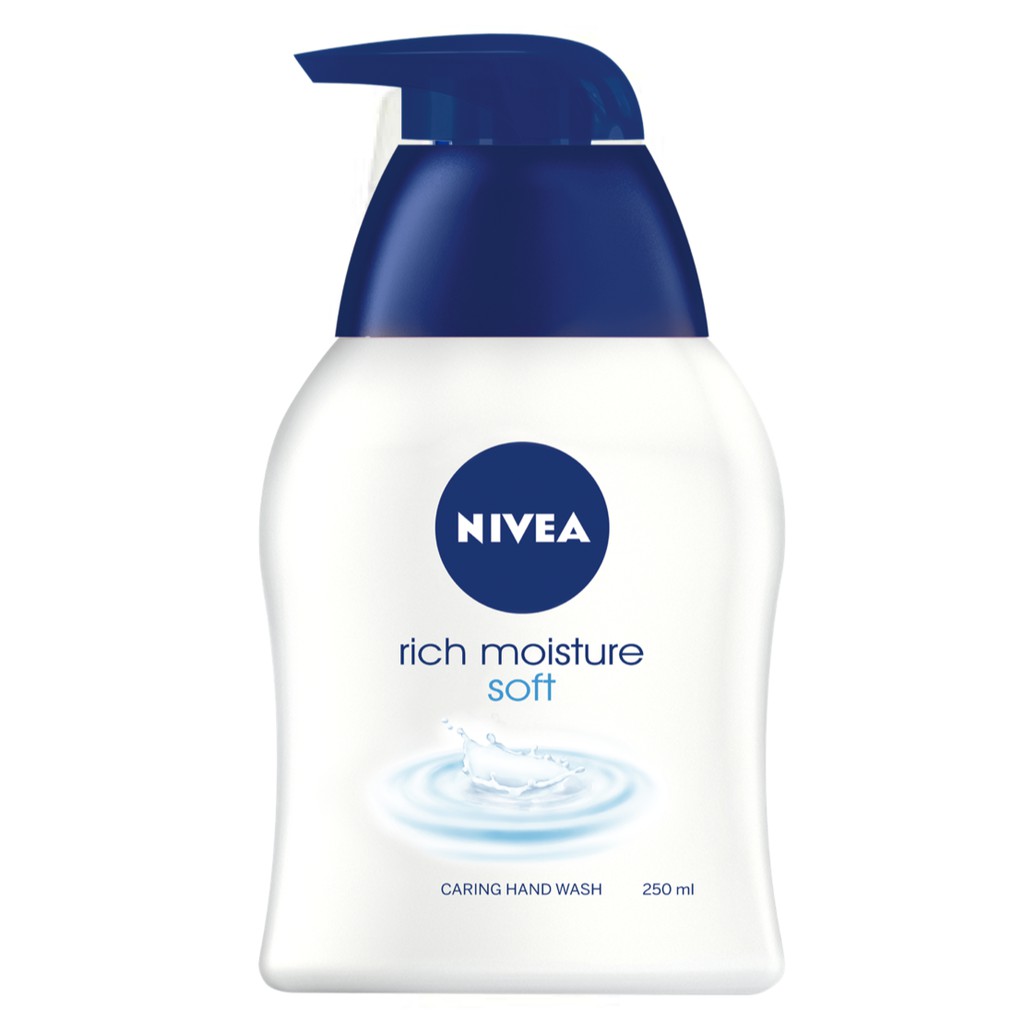 NIVEA Creme Soft Hand Wash นีเวีย ครีม ซอฟท์ สบู่เหลว ล้างมือ เพื่อผิว ...
