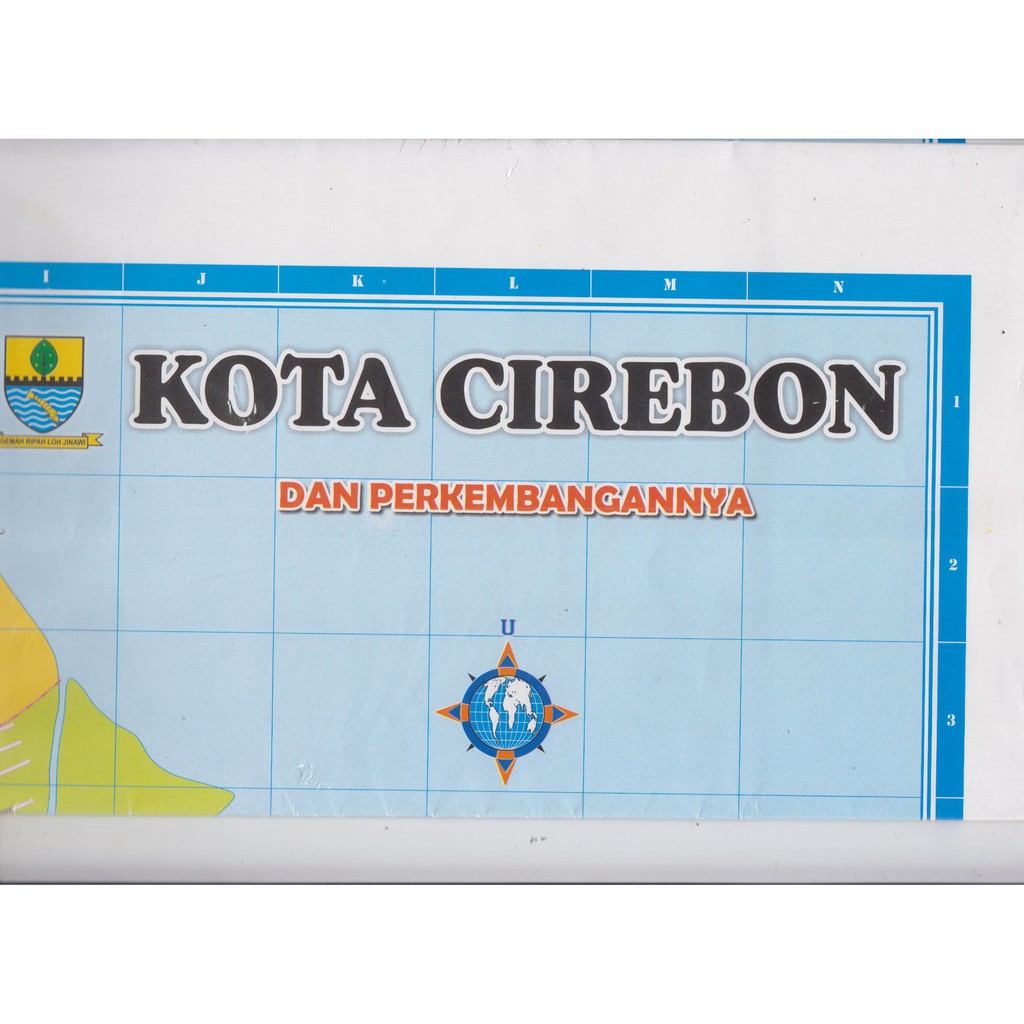 Cirebon CITY FOLDING MAP CV ใหม่ BUANA | Shopee Thailand