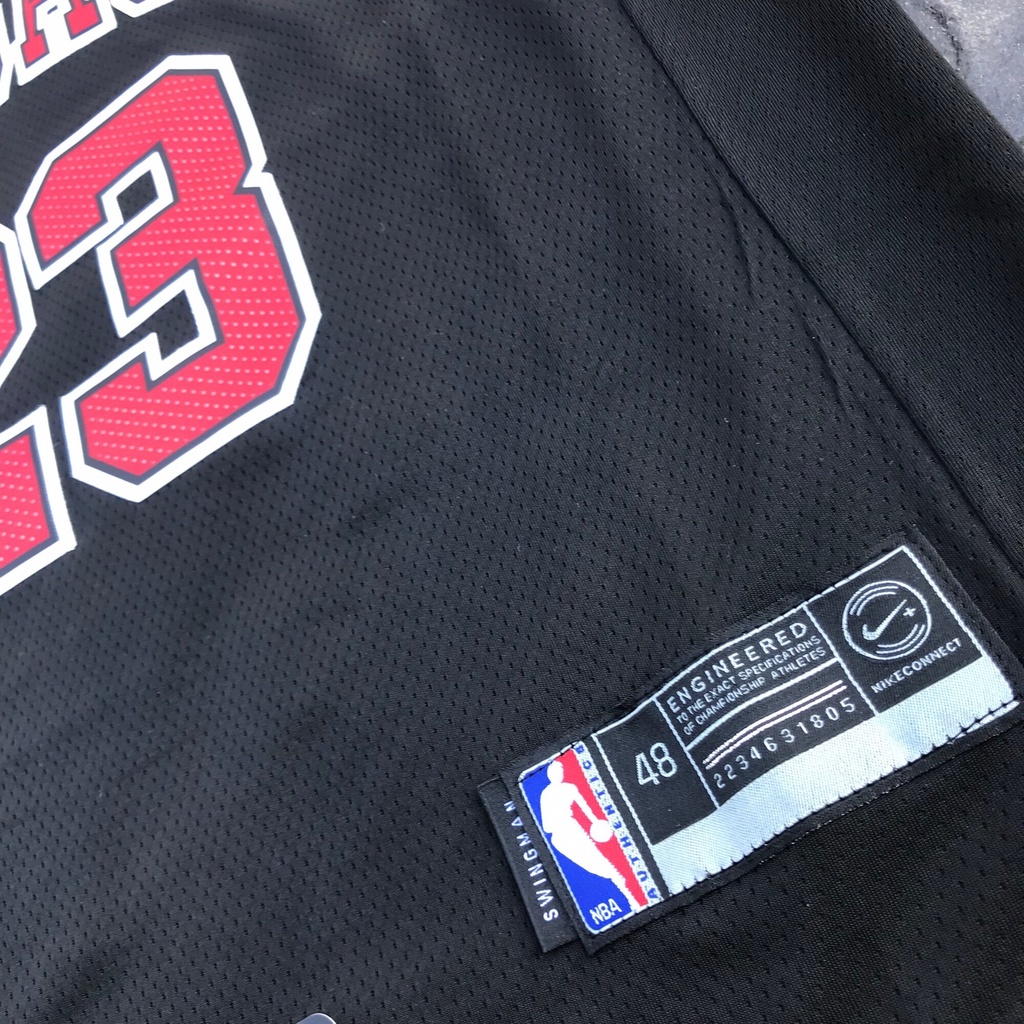 เสื้อบาสเกตบอลbasketball.jerseys(พร้อมจัดส่ง)#Bulls.23.jordan(black ...