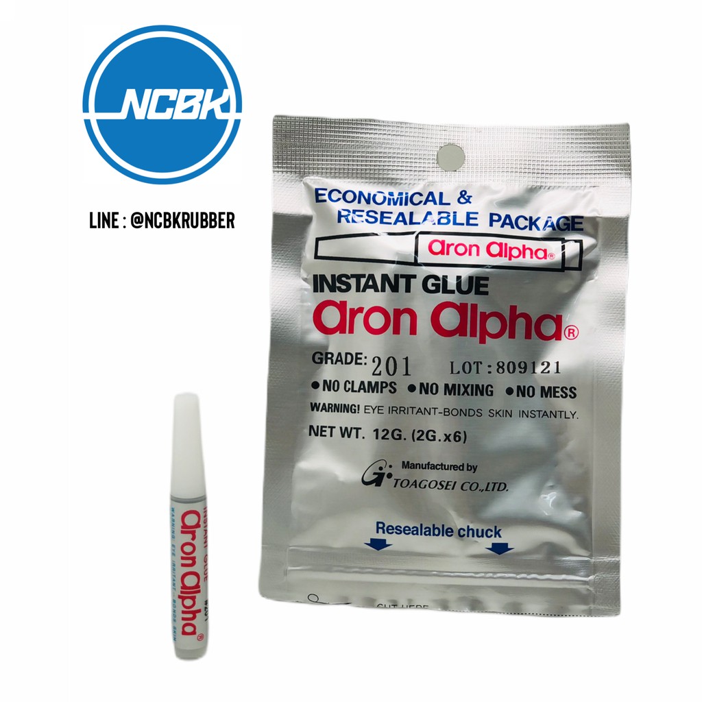 กาวเชื่อมยางโอริง ARON ALPHA 2g | Shopee Thailand