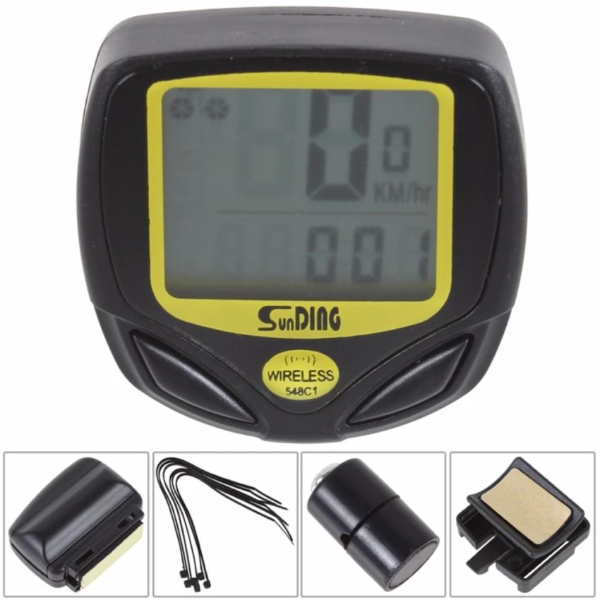 Sunding ไมล์ แบบไร้สาย รุ่น SD-548C (สีเหลือง) | Shopee Thailand