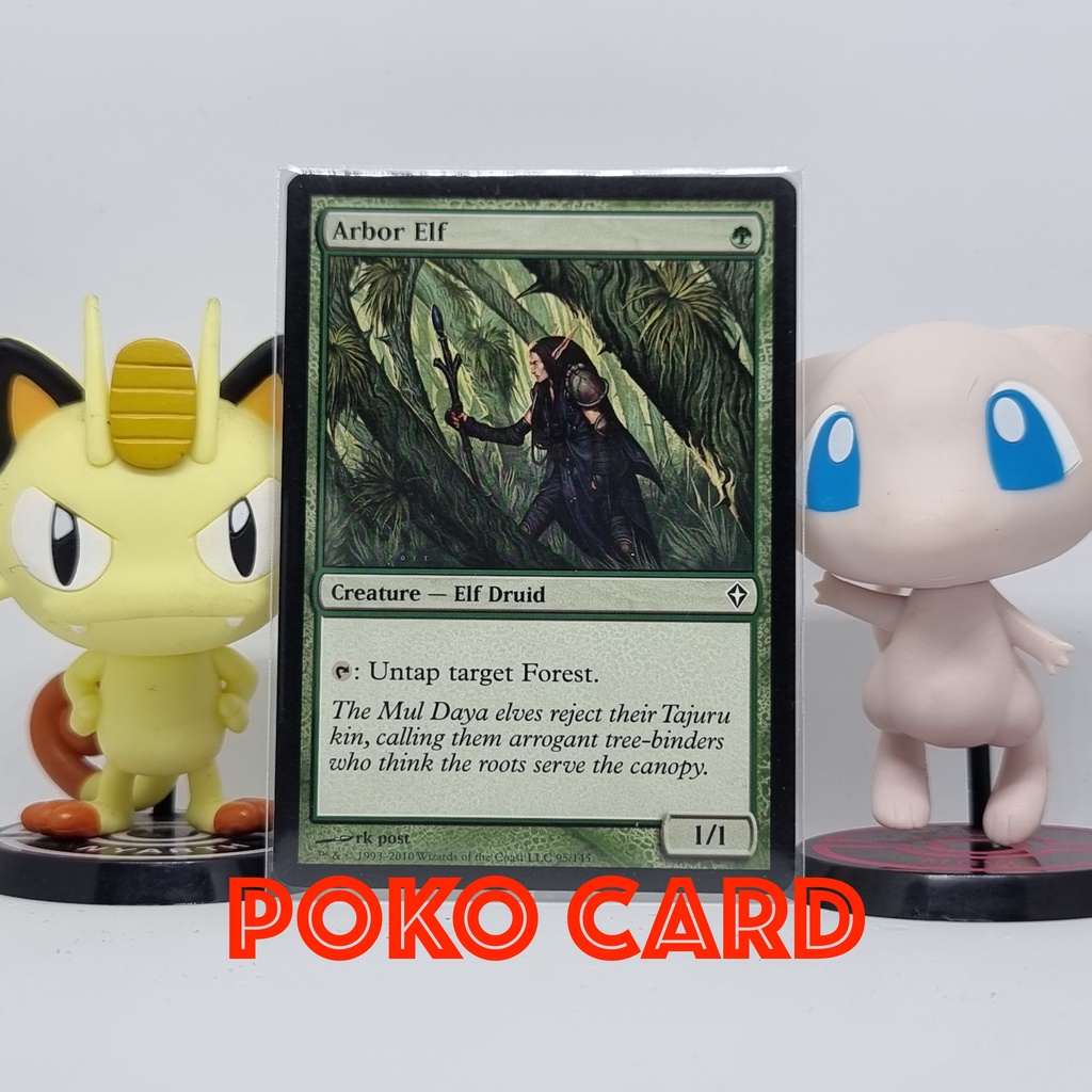 Arbor Elf การ์ด Magic The Gathering ของแท้ จากชุด เลือกแบบ Worldwake ...
